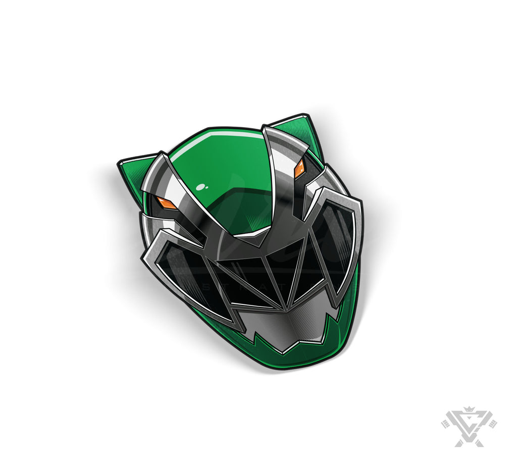 KSR-04 Ryusoul Green - SM Vinyl Sticker – CeeVee! Illustrations