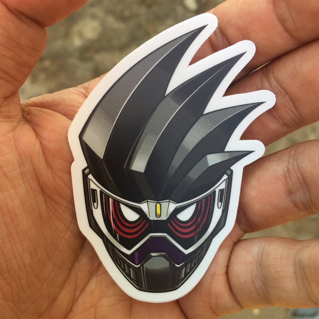 KRX-GM Kamen Rider Genm - 3" Vinyl Sticker – CeeVee! Illustrations