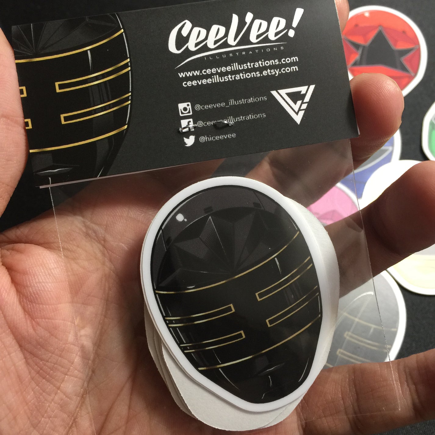 CSO-SET SP Squadron 3" Vinyl Sticker Pack (6 Stickers) – CeeVee.Co