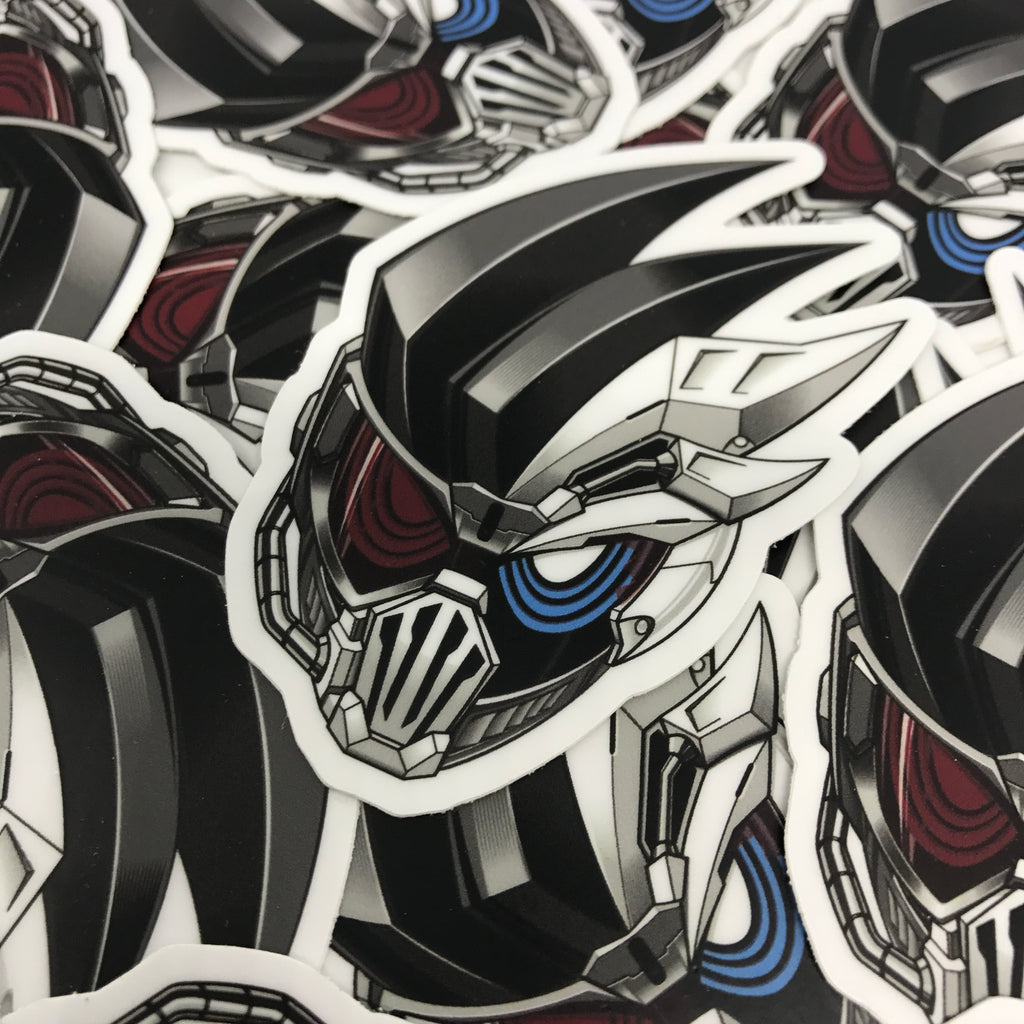 KRX-DZ Dangerous Zombie - 3" Vinyl Sticker – CeeVee! Illustrations