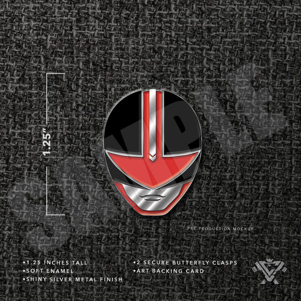 MST-01 TimeRed - Collectible Soft Enamel Pin – CeeVee! Illustrations