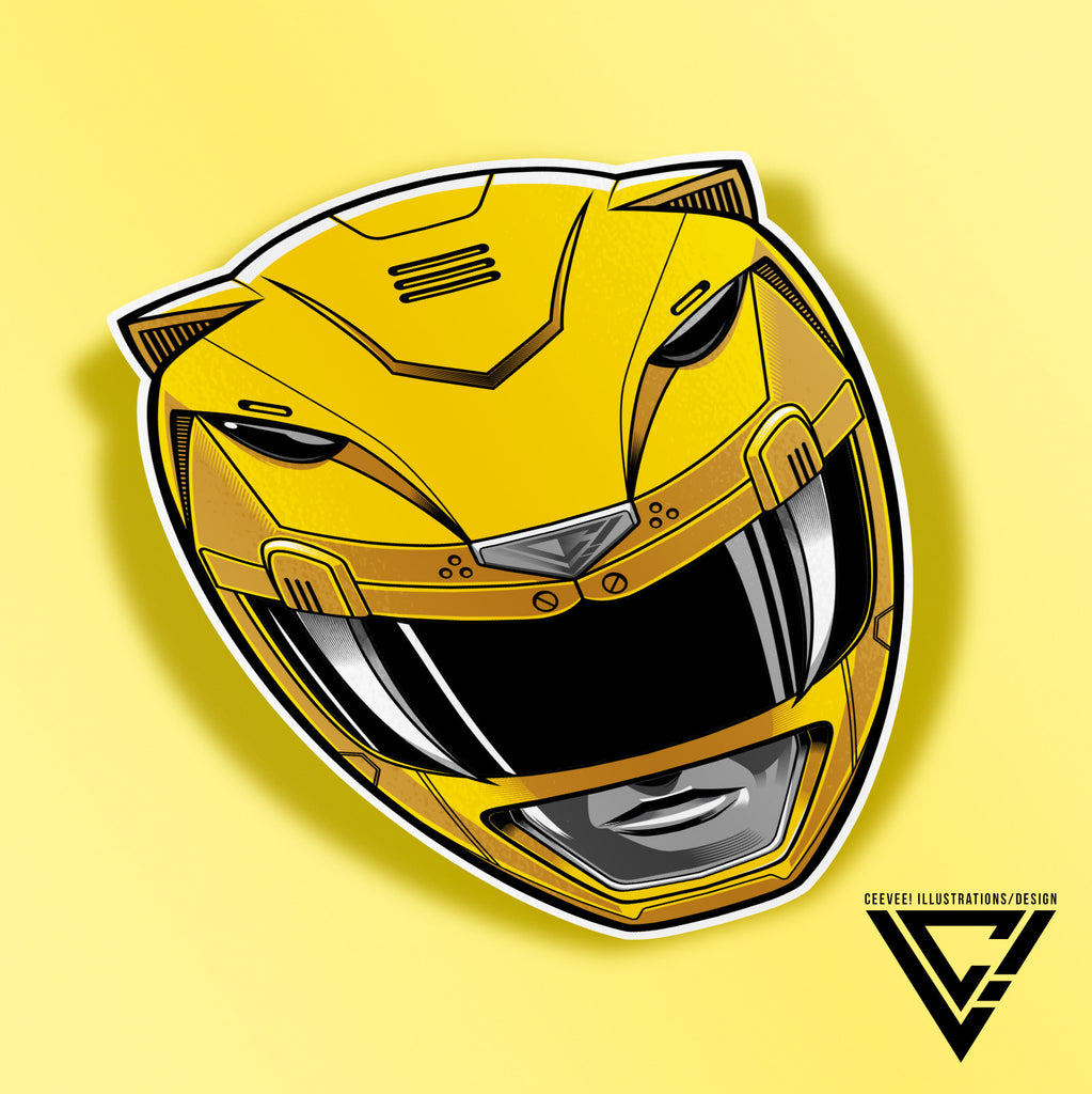 ZYU-04 Tigerranger Vinyl Decal – CeeVee! Illustrations